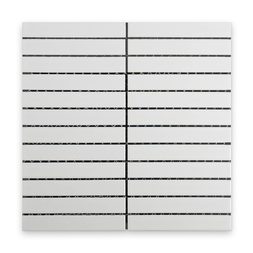 Hana 1x6 Matte Stacked Mosaic – Bodega Style